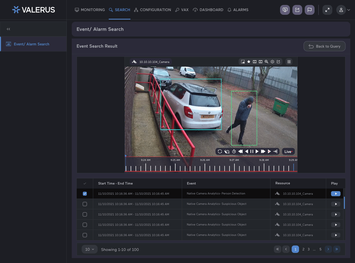 Valerus Video Management | Vicon Industries